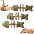 3 Pack Cat Chew, Fix Cat Dental Health, Catnip Toys for Indoor Cats ...