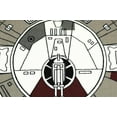 Star Wars Millenium Falcon Printed Rug, Small - Walmart.com