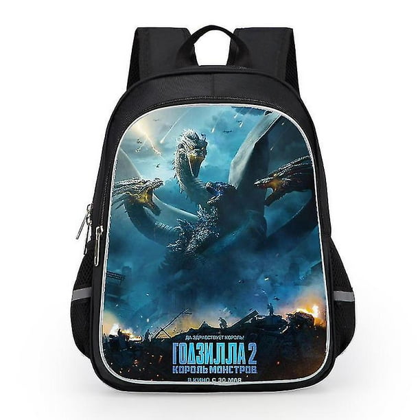 Godzilla Print School Bag Kids Waterproof Backpack - Walmart.ca