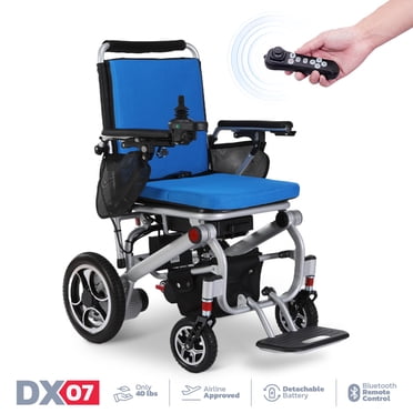 COOLHUT Lightweight Foldable Electric Wheelchair (only 36 lbs), 15 ...