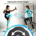 Upgo Compact Exercise Stepper with Resistance Band, Hydraulic Fit ...
