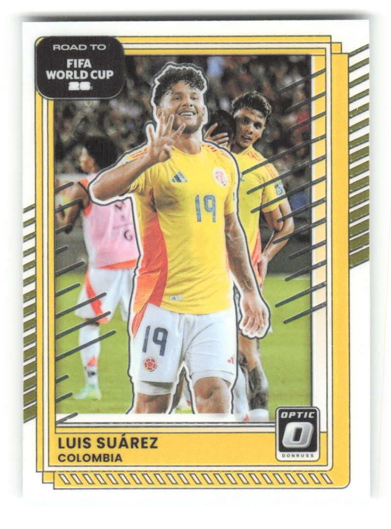 2025-26 Donruss Optic Road to FIFA World Cup #122 Luis Suarez (COL ...