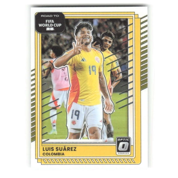 2025-26 Donruss Optic Road to FIFA World Cup #122 Luis Suarez (COL ...