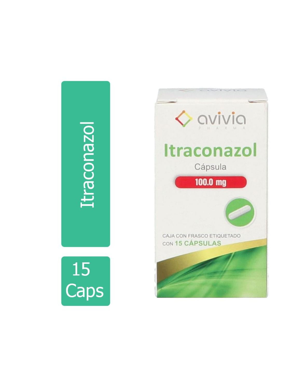 Itraconazol 100 mg Caja Con 15 Cápsulas Itraconazol CAPSULA | Bodega Aurrera en línea
