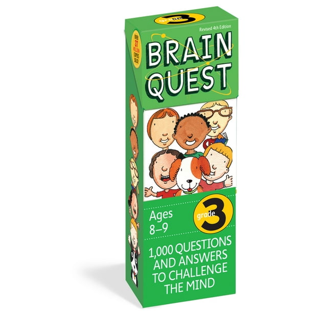 Brain Quest Decks: Brain Quest 3rd Grade Q&A Cards: 1000 Questions and ...