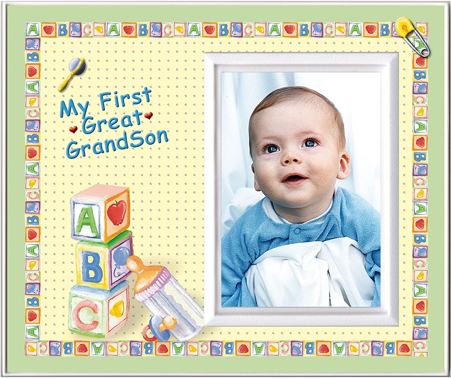 Expressly Yours! "Our First Great Grandson" Picture Frame Keepsake Gift ...