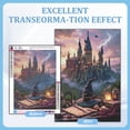 BYGFHLYW DIY 5D Diamond Painting Kits for Adults, Magical Wizard Castle ...