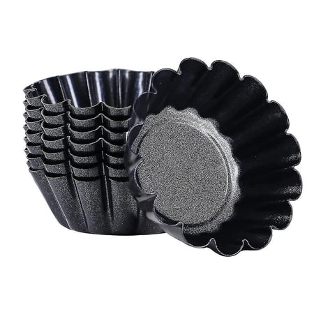 Pie Dish Tartlet Mold Pie Mold Non-stick Coating, Quiche Mold(8 Piece ...