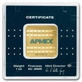 1 oz Gold Square Bar - APMEX (Encapsulated w/Assay) - Walmart.com