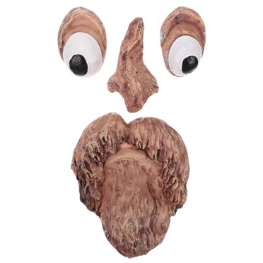 6-Piece Tree Face Set Whimsical Outdoor Garden Decoration by Hilarious ...