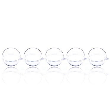 Christmas Clear Bubbles Transparent Ball Plastic Fillable Sphere ...