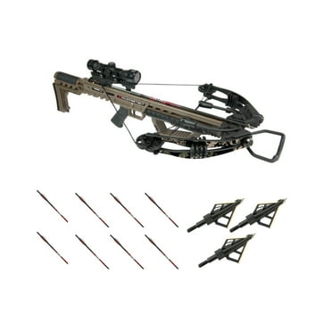 Killer Instinct Hunting Swat X1 Crossbow Package - Compact, High Speed, Black - Walmart.com