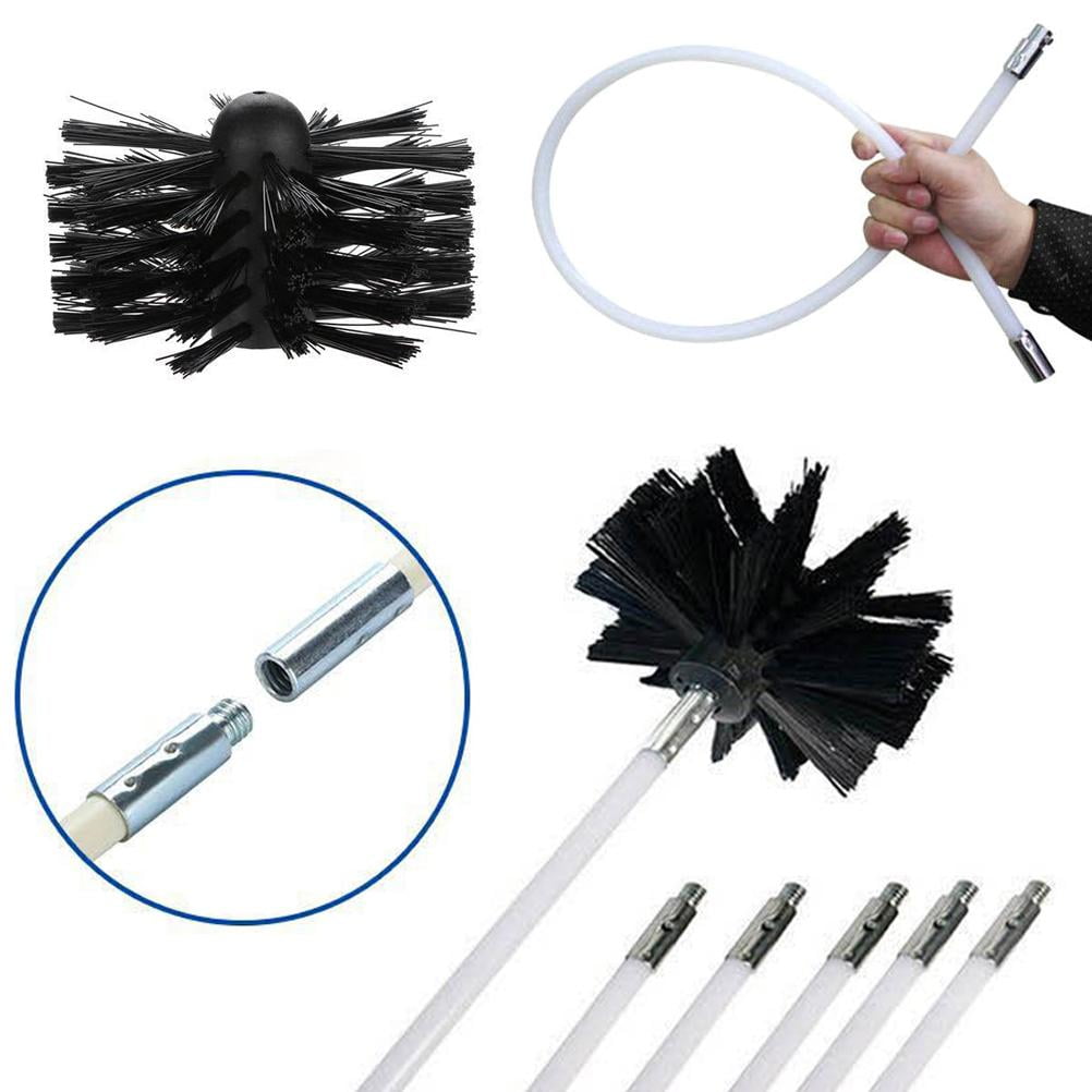 Chimney Cleaning Brush Chimney Sweeping Tool And Rods Kit Duct Clean ...