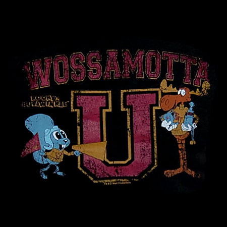 Rocky and Bullwinkle - Rocky and Bullwinkle Wossamotta U T-Shirt ...