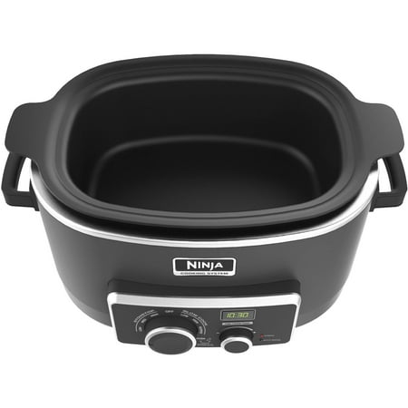 Ninja Multicooker (3 in 1) System - Slow Cooker, Stove Top, and Oven ...