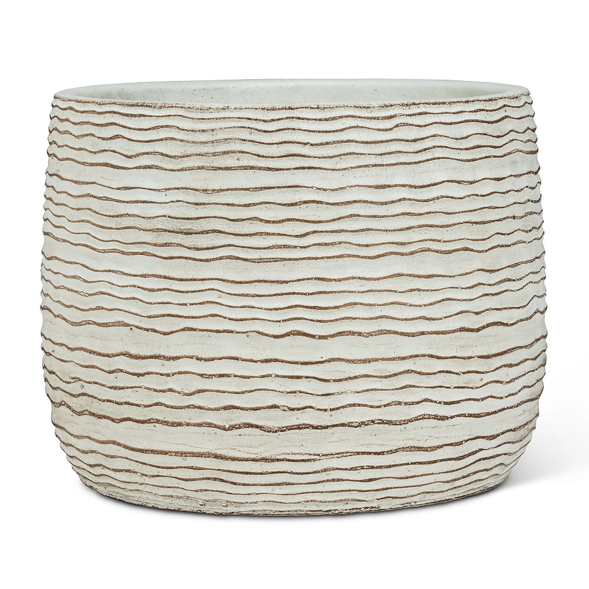 Set of 12 Large Wavy Ripple Planter - Walmart.com