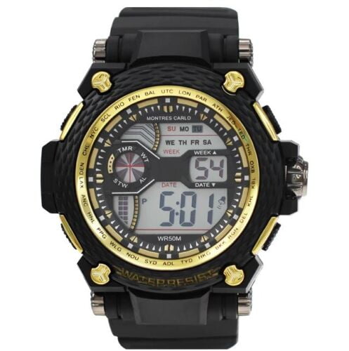 54mm Men's Military Alarm Army Water Resistant Sport Women Digital ...