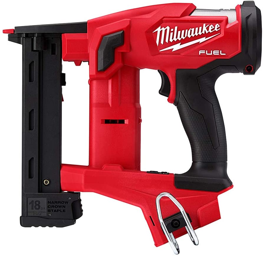 Milwaukee M18 18V Fuel 1 4 Narrow Crown Stapler Cordless Lithium Ion Milwaukee M18 18V Fuel 1 4 Narrow Crown Stapler Cordless Lithium Ion