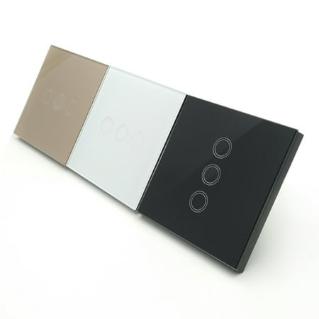 Smart Wall Touch Switch Light Panel EU Touch On/Off Wall Touch Panel ...