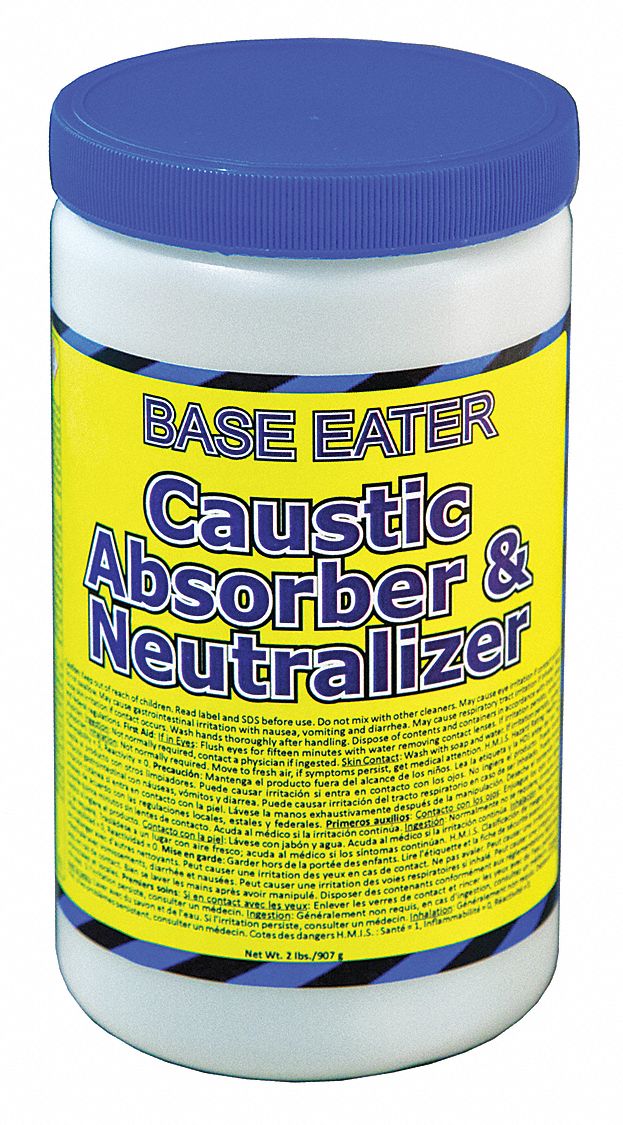 Spill Buster Base Neutralizer,1.5lb.,Caustics,PK6 4903-032 - Walmart.com