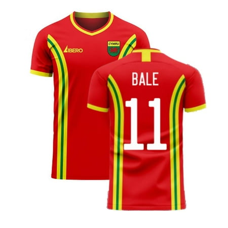 Wales 2022-2023 Home Concept Football Kit (Libero) (BALE 11) | Walmart ...