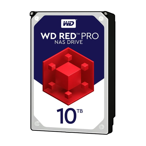 WD Red Pro 10TB NAS Hard Disk Drive - 7200 RPM Class SATA 6Gb/s 256MB ...