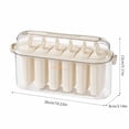 Ice Pop Mold, Homemade Ice Pop Maker Food Grade Silicone Tray for ...