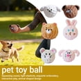 Agiufgs Pet Toy Ball 2.36 in Squeaky, Built-in Sound Device for ...