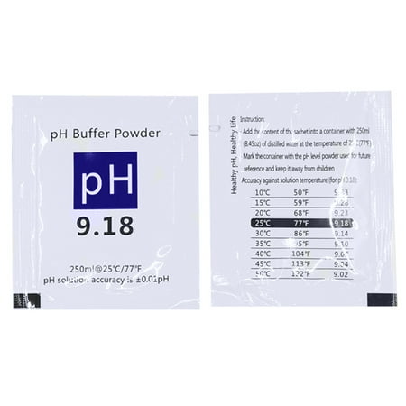 Maytalsory 1/2/3/5 PH Meter Point Ph Buffer Powder Measure PH Solution ...