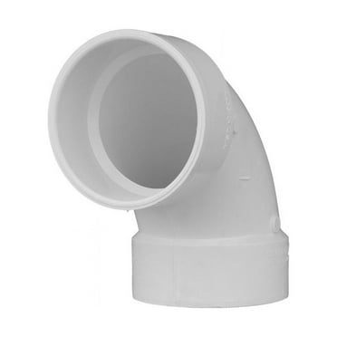 Charlotte Pipe Schedule 40 4 in. Hub x 4 in. Dia. Hub PVC Sanitary Tee - Walmart.com