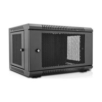 SmartRack 6U Low-Profile Switch-Depth Wall-Mount Rack Enclosure Cabinet ...