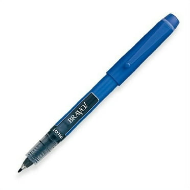 Pilot Bravo Liquid Ink Marker Pen Bold Point Black Ink 11034 - Walmart.com