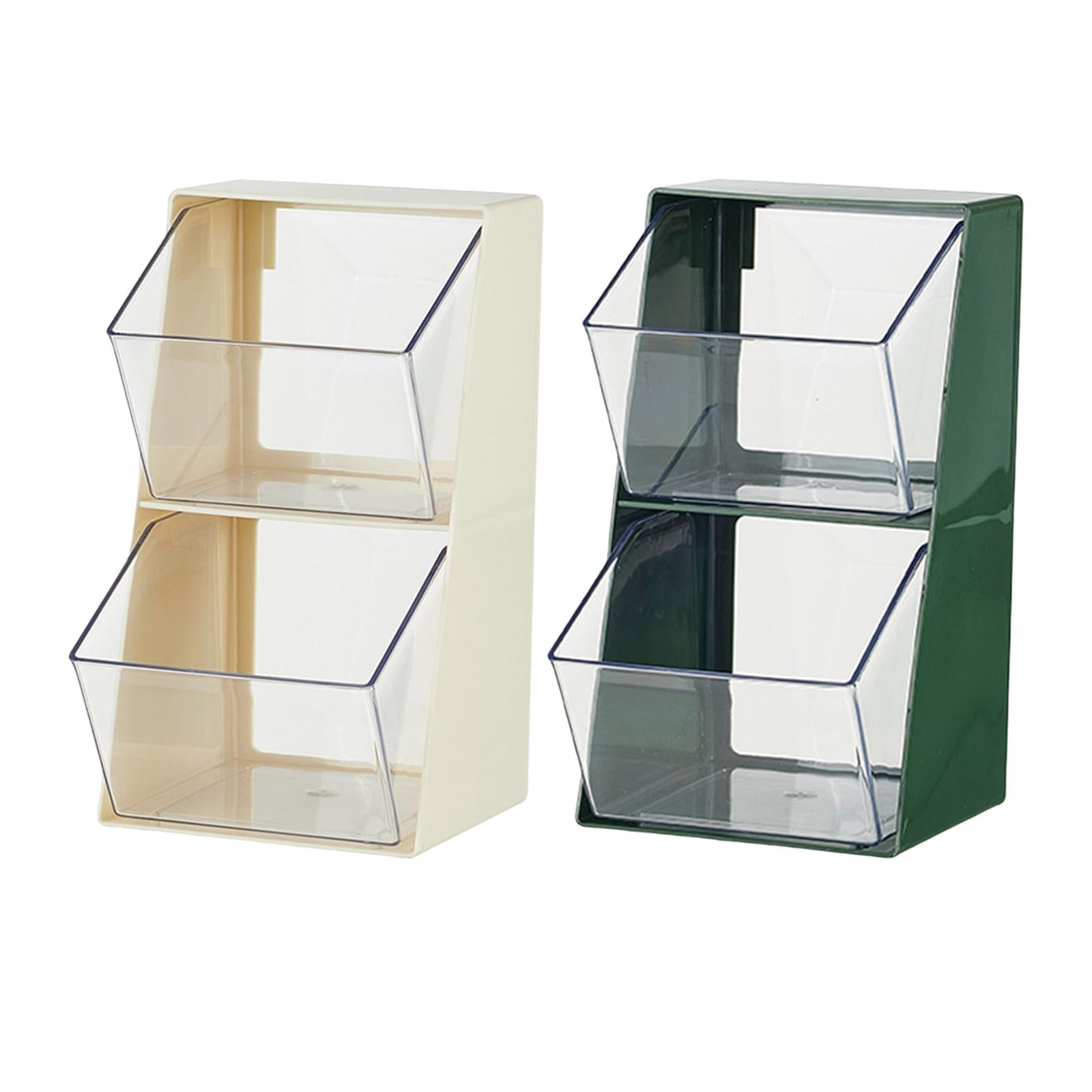 Large Capacity Tea Bags Organizer Multifunctional Divided Container Tea ...