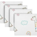 GZHJMY Cartoon Giraffe Cloth Napkins Set of 1, Reusable Washable ...