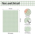 100 Sheets Sage Green Gingham Tissue Paper; 14 x 20 Inch Gingham Tissue ...