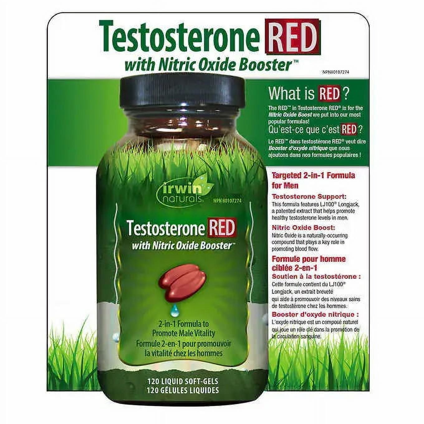 Click here for Testosterone Red With Nitric Oxide Booster - 120 S... prices