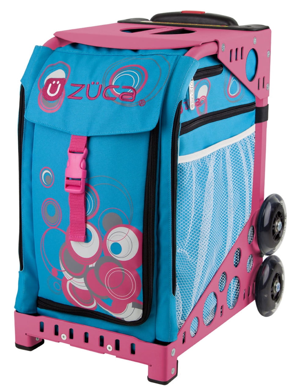 Zuca 18" Sport Bag - Circlez with Flashing Frame (Pink Frame) - Walmart.com