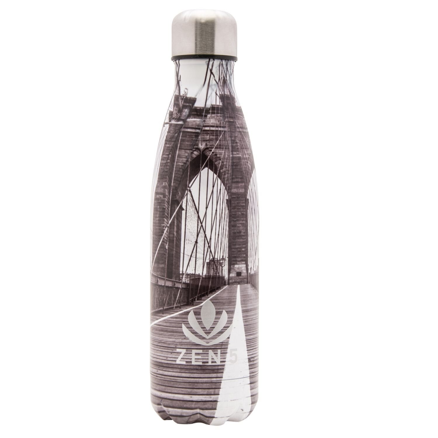 Zen 5 Water Bottle 17 oz. Keeps Drink HOT or Cold for 24 Hours ...