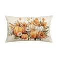 10 Pack 30x50cm Pumpkin Patterns Pillow Cover Living Room Sofa Cushion ...