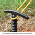 10pcs/pack Tent Pegs Ground Nails Outdoor Camping Peg Screw Anchor ...