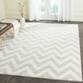 SAFAVIEH Amherst Peronal Geometric Area Rug, Light Grey/Beige, 9' x 9 ...