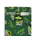 Sesame Street Oscar the Grouch Men's Male Button Fly Boxer Lounge ...