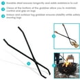 40-Inch Fireplace Tongs - Heavy-Duty Log Tongs - Fire Pit Wood Grabber ...