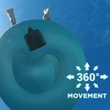 PoolCandy Motorized Pool Tube Runner with Built-In Throttle and 3-Blade ...