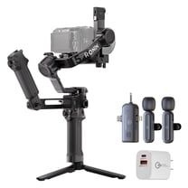 DJI RS 5 Combo Handheld Gimbal Stabilizer + Wireless Microphone Set ...