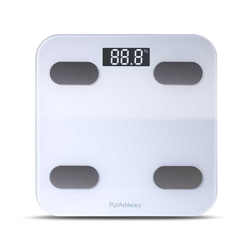 Click here for Purathletics Fit Connect Digital Scale - White prices