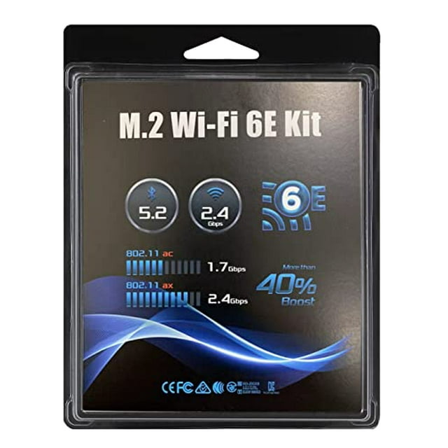 Wi-Fi Option Kit for ASRock DeskMini Wi-Fi6E Compatible [Domestic ...