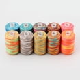 10 Spools 1000 Yards Sewing Thread Multicolor Sewing Machine Thread ...