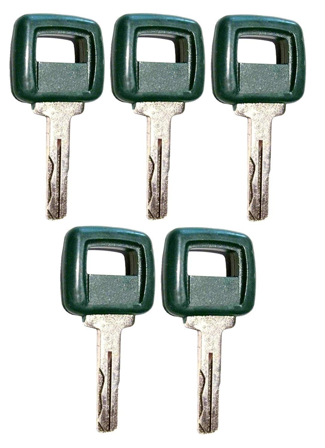 5 Pack Ignition Keys for Volvo Loader Articulated Hauler A20C, A25C ...