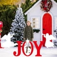 5 Pcs Joy Nativity Scene Decorations, Religious Xmas Yard Sign with ...